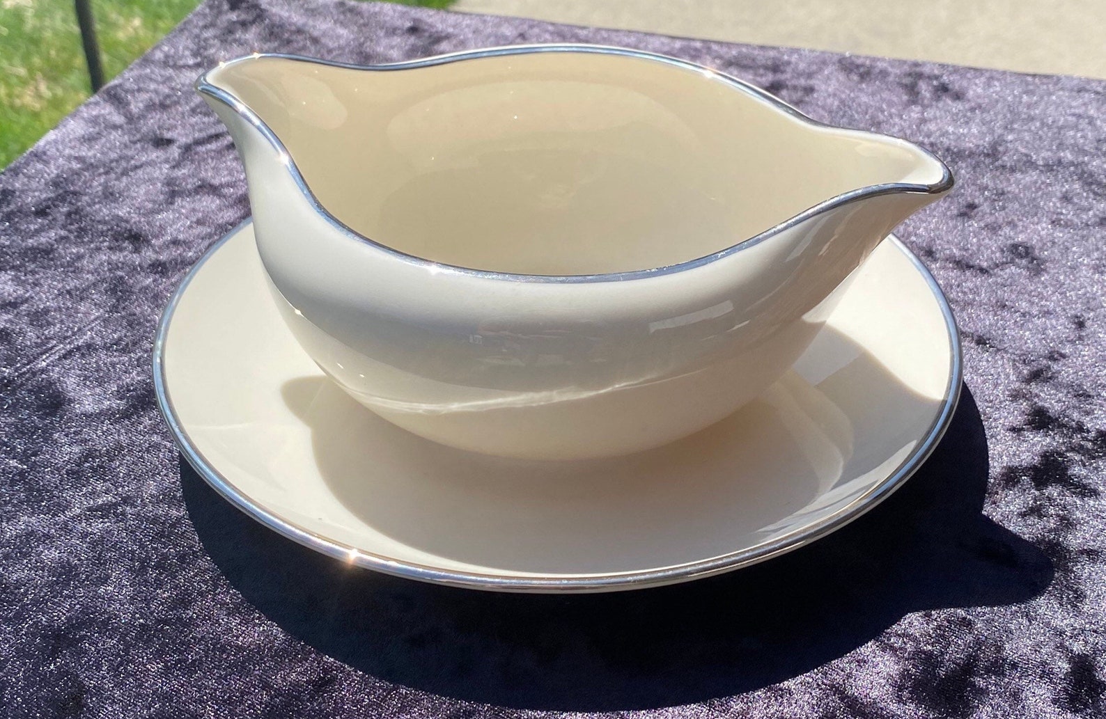 Flintridge Fine China 1962 Gravy Tureen RARE Bellmere - Etsy