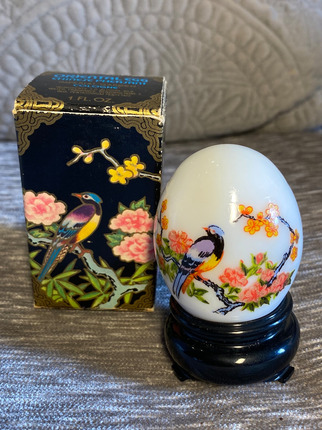 Vintage - 1980's - Avon - Oriental Egg - Chinese Pheasant - Imperial ...