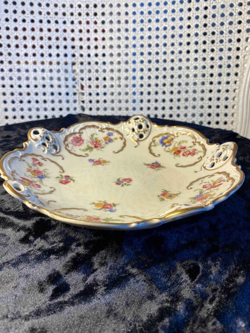 Antique - Rosenthal German Porcelain Dish - RARE Pattern - 1901-1933 ...