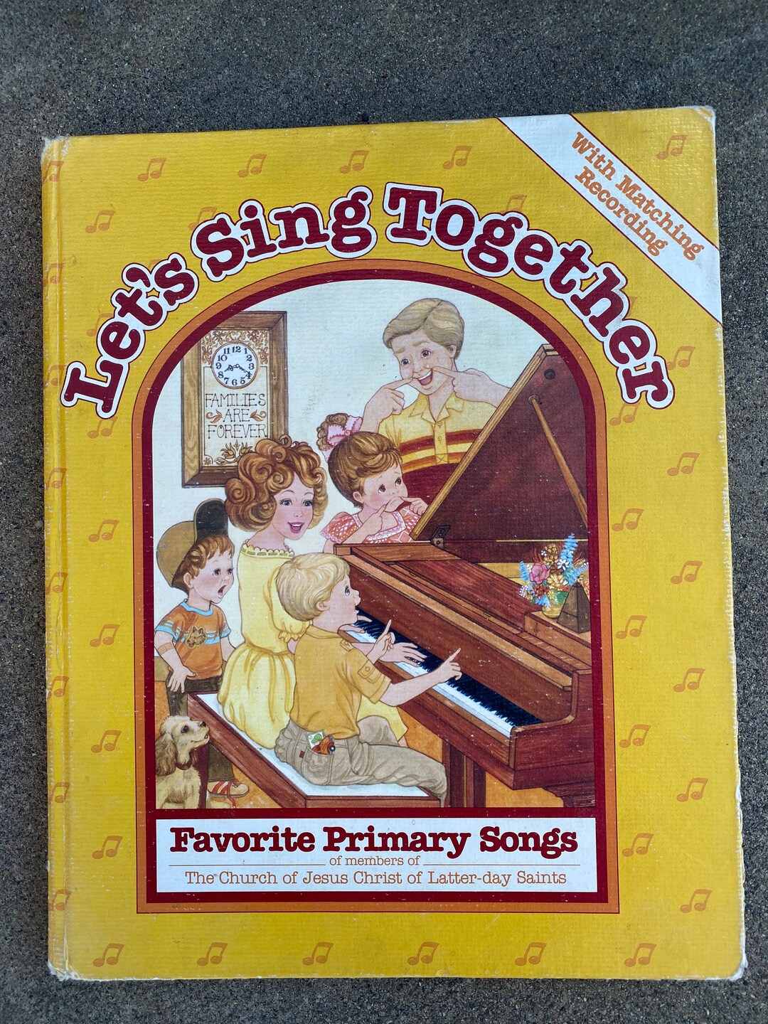 1981 - Let's Sing Together - Favorite Primary Songs - Hard Cover Book ...
