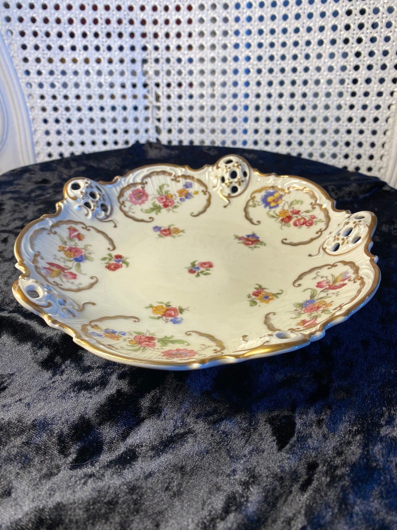 Antique - Rosenthal German Porcelain Dish - RARE Pattern - 1901-1933 ...