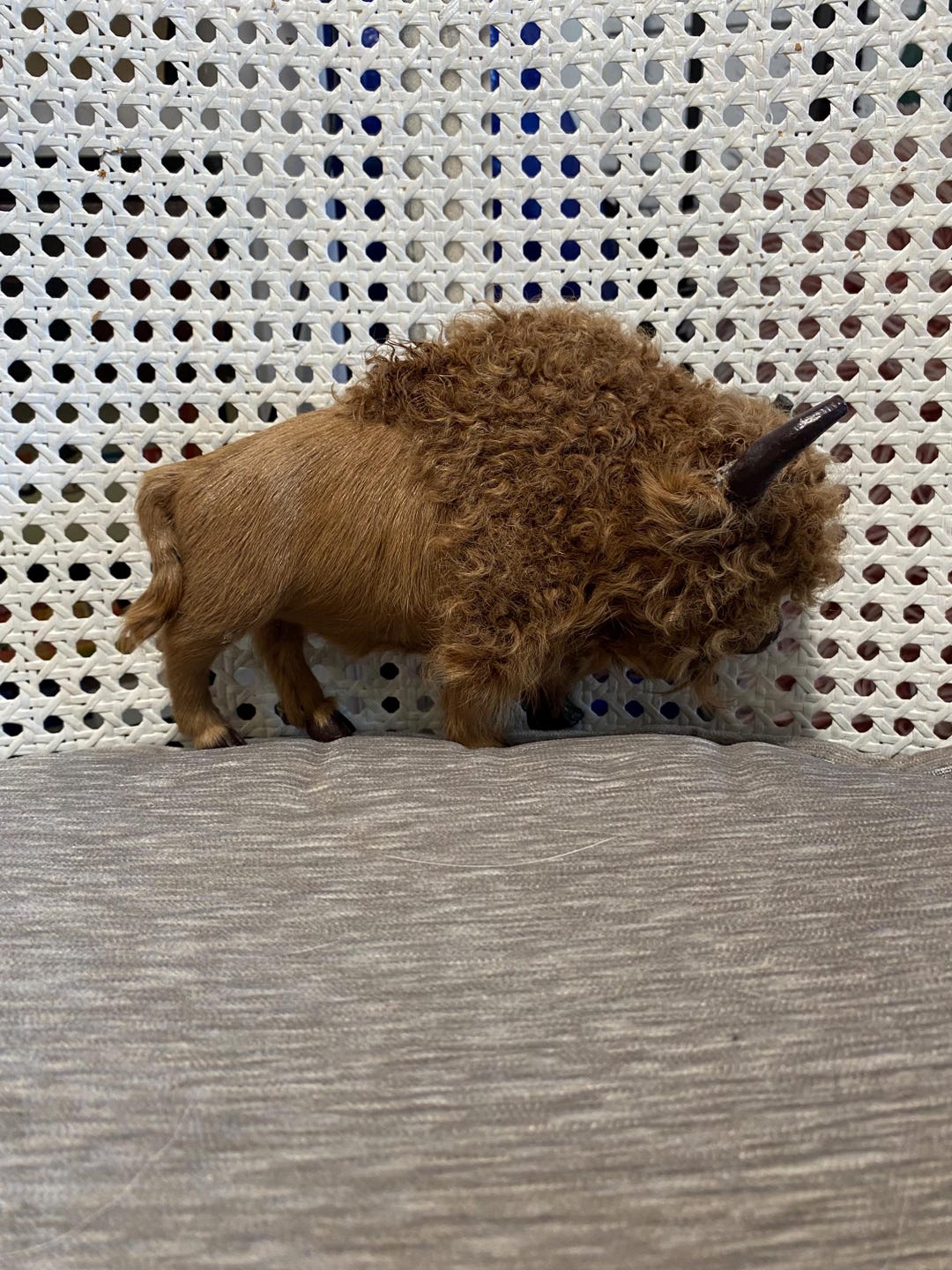 Vintage - Hand Crafted - Toy Size - Made With Authentic Buffalo/bisen ...