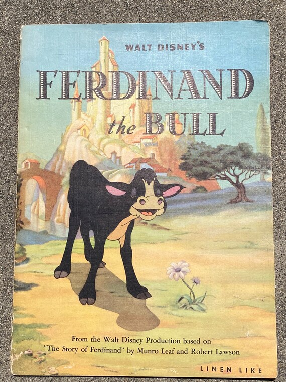 Vintage 1938 Walt Disney's Ferdinand the Bull - Etsy