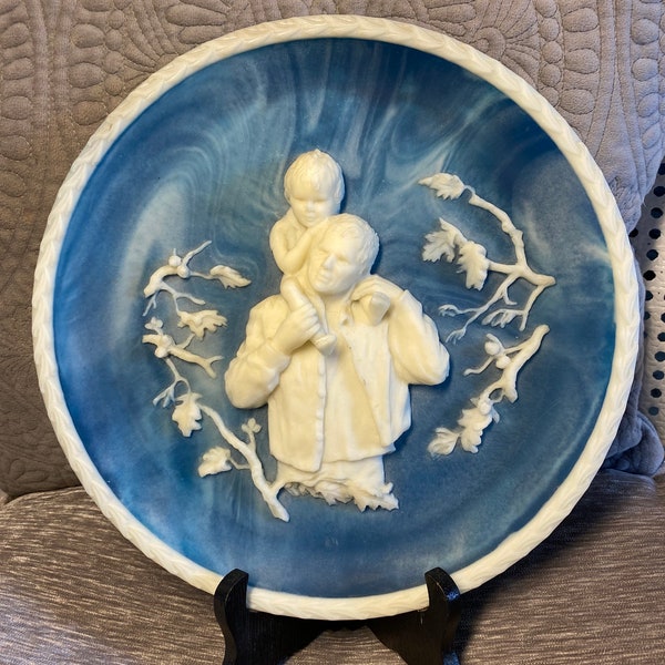 Blue Collector Plates - Etsy
