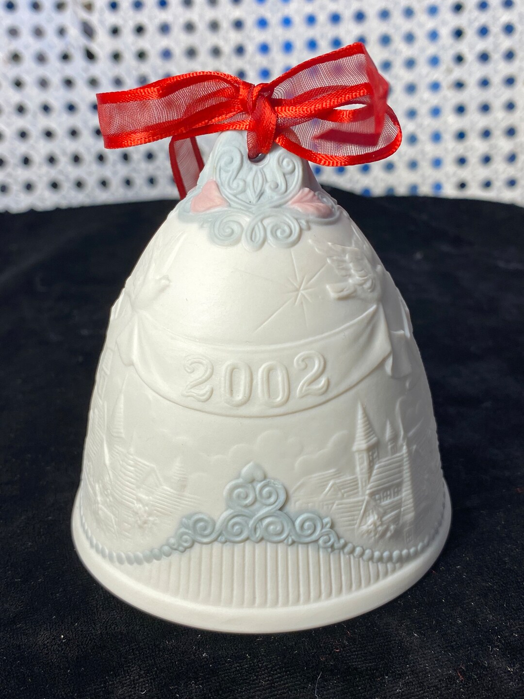 Vintage Lladro 2002 Christmas Bell Ornament: Angel, Horse & Doves - Etsy