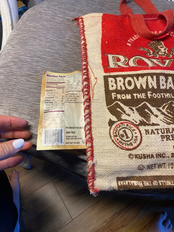 Vintage - Royal Basmati Rice - Burlap - Large Sack - … - Gem