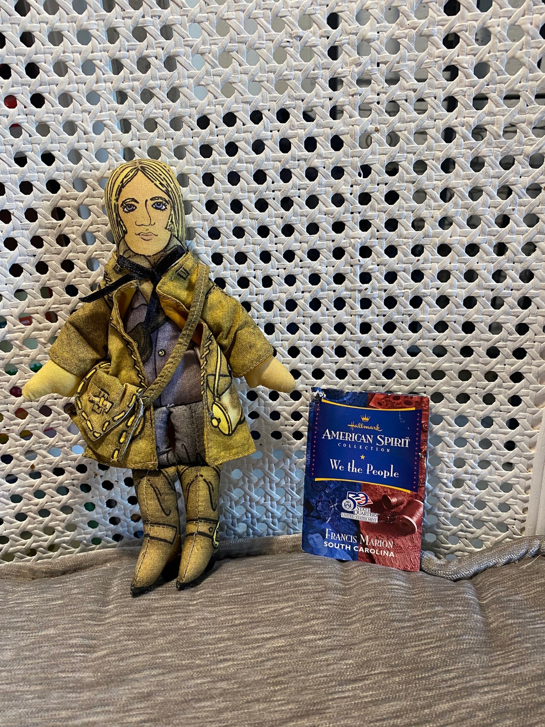 Vintage 2000 hallmark american Spirit Collection francis Marion cloth ...