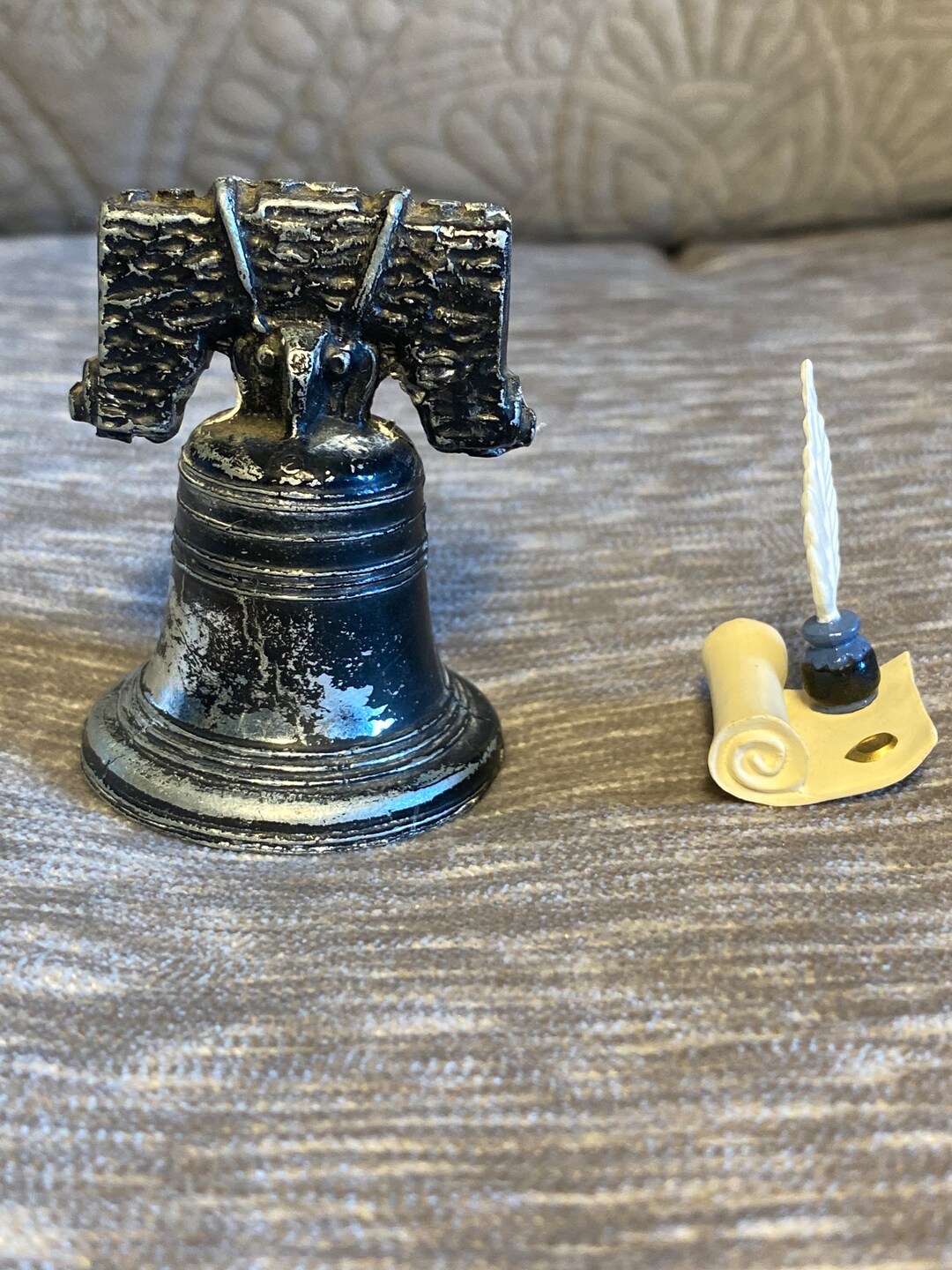 Vintage Proclaim Liberty Bell & Hallmark Miniature Constitution Scroll ...