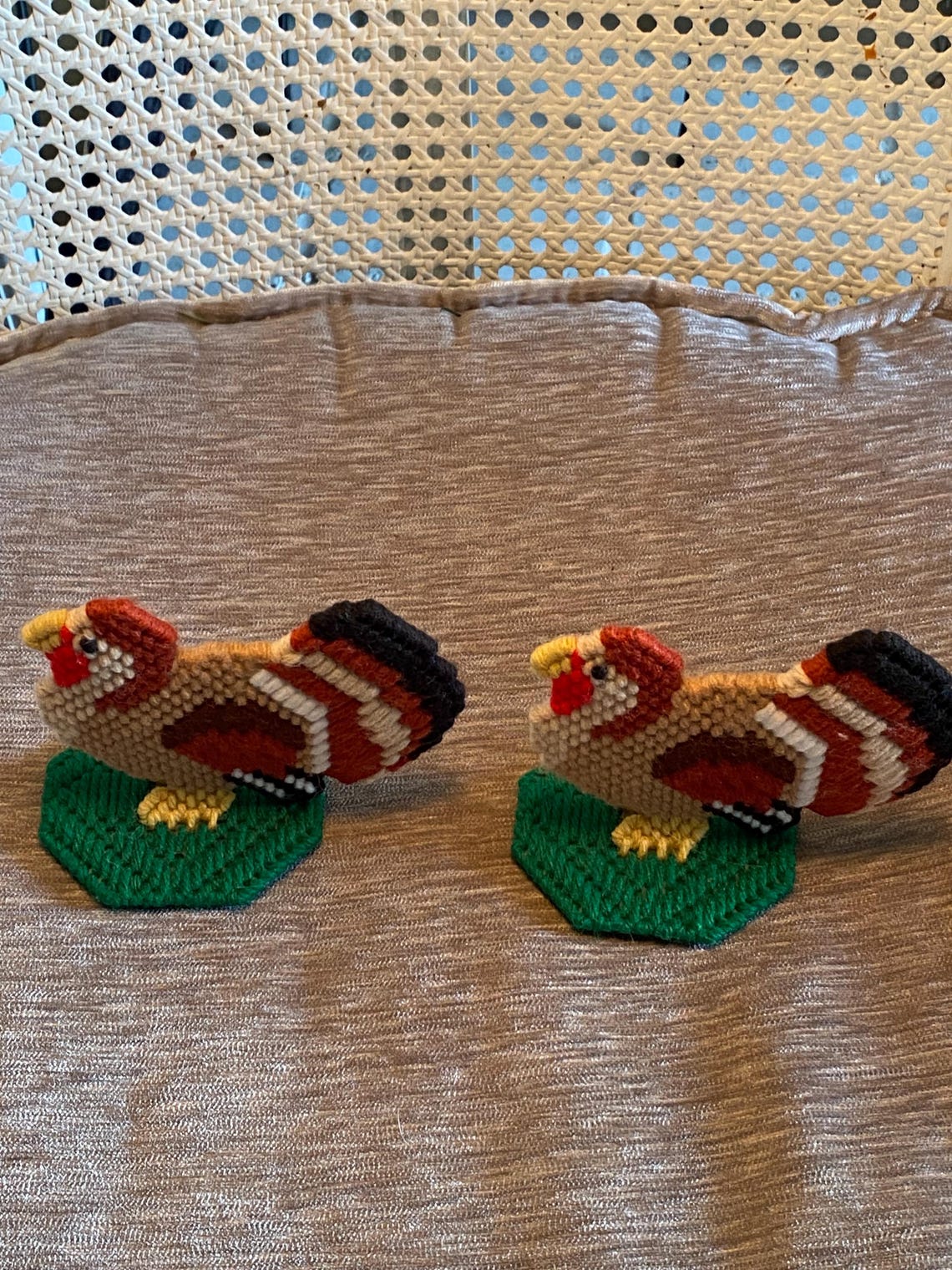 Vintage - Two Turkey Accent Pieces - Thanksgiving Decor - Farmhouse ...