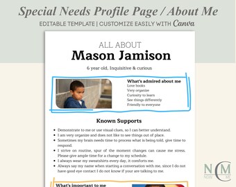 All About Me Autism - Etsy