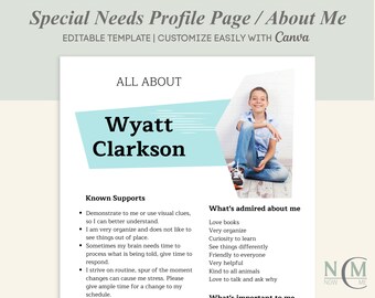 All About Me Autism - Etsy