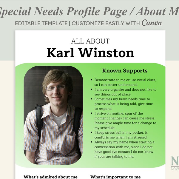 All About Me Autism - Etsy