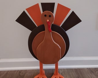 Wooden Thanksgiving Turkey - Etsy
