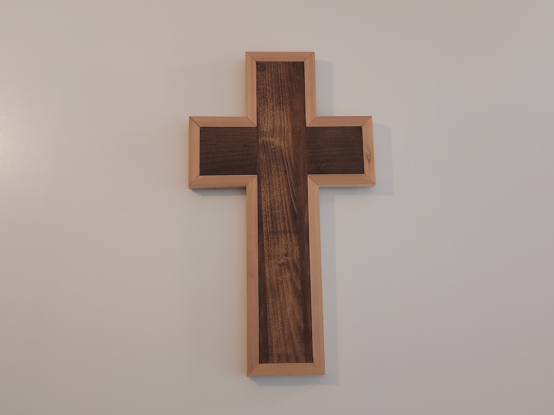 Rustic Wood Cross | Christian Wall Decor | Decorative Wooden Cross - Etsy