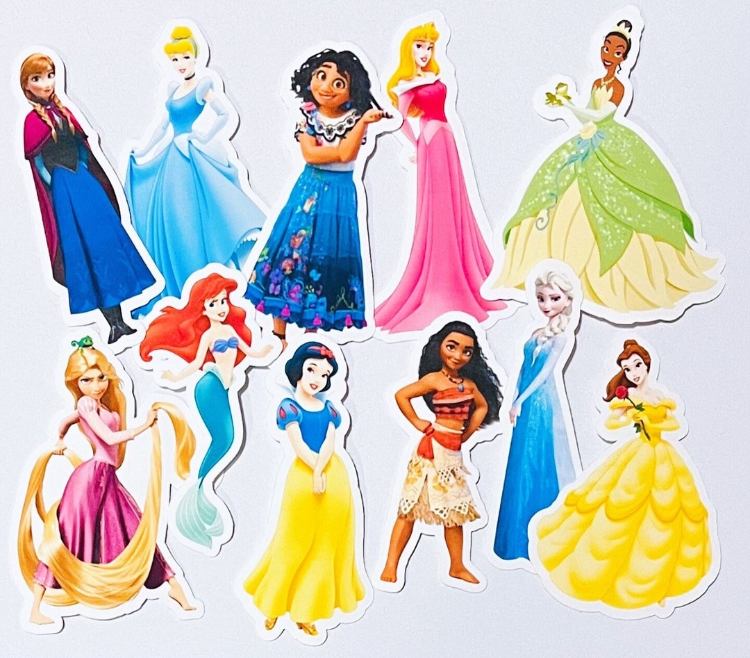 Disney Princess Disney Girls Sticker Bundle - Etsy UK