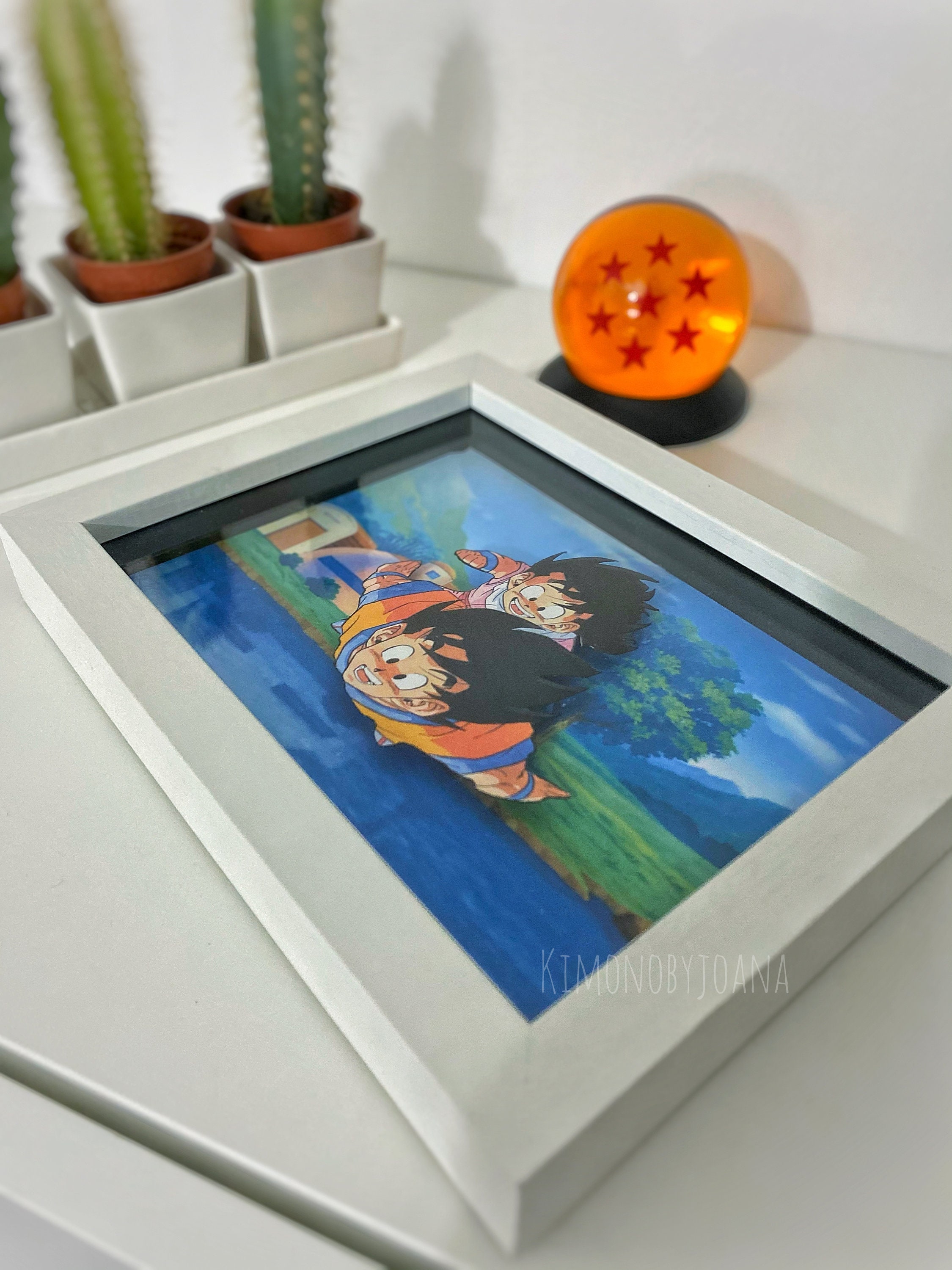 Dragon Ball Diorama Goku Shadowbox Dragon Ball Frame - Etsy.de