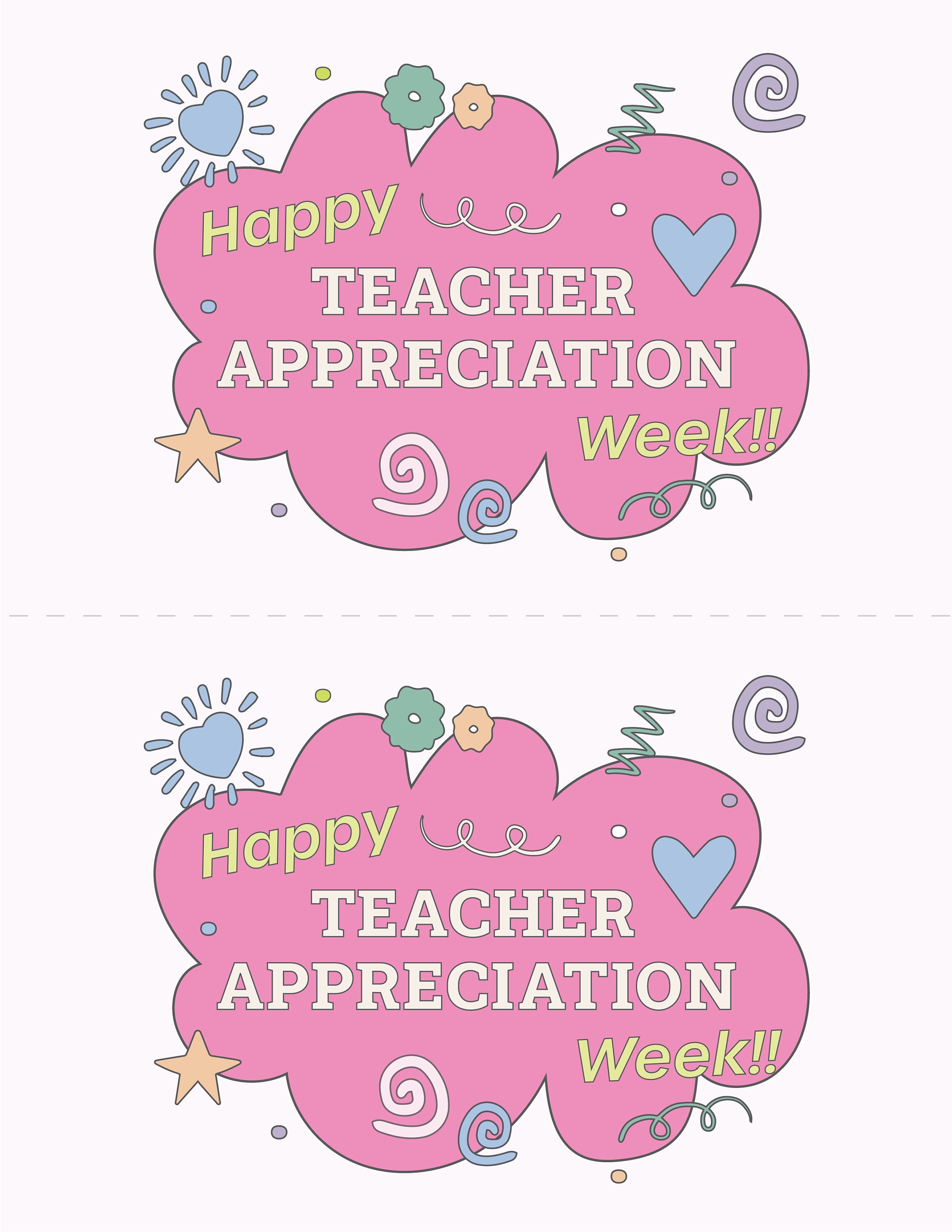 Teacher Appreciation Week Card - Etsy