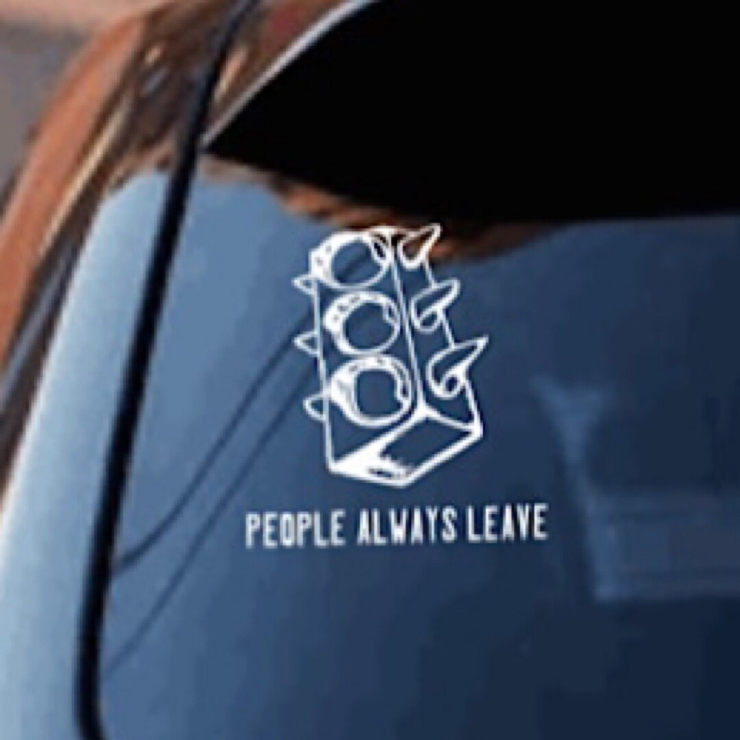 One Tree Hill People Always Leave Decal - Etsy