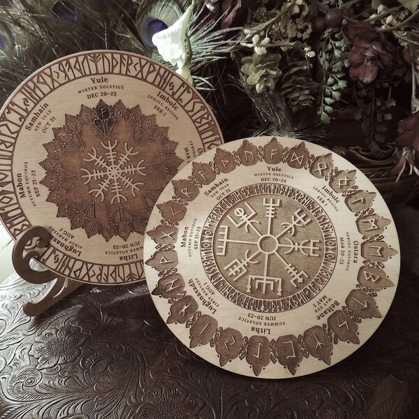 Runes Wheel - Etsy