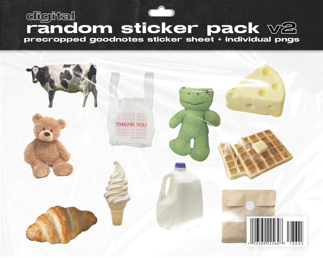 Digital Sticker Pack, Goodnotes Stickers, Korean Aesthetic Sticker Pack ...