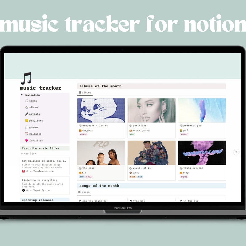 Notion - Etsy