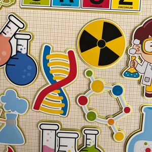 Science Cake Topper Collection, Scientist Cake, Mad Scientist Cake ...