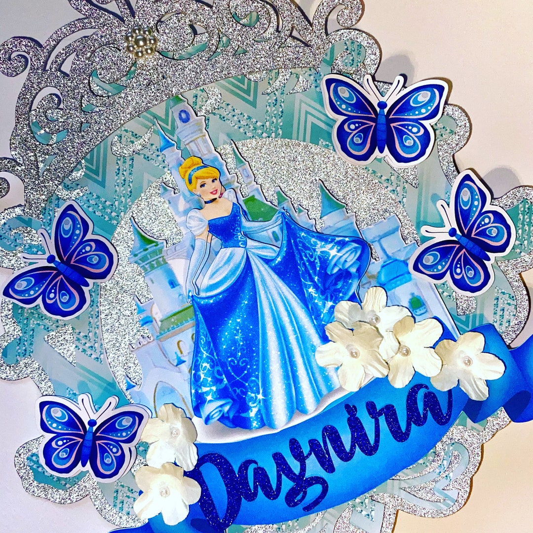 Topper de pastel de Cenicienta, topper de pastel de princesa - Etsy México