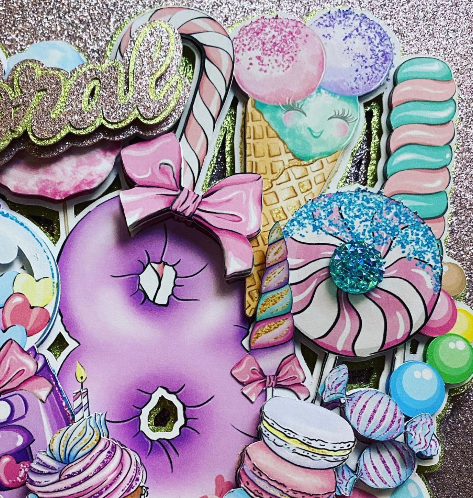 Candy Land Cake Topper Candy Cake Topper Candy Land Cake - Etsy