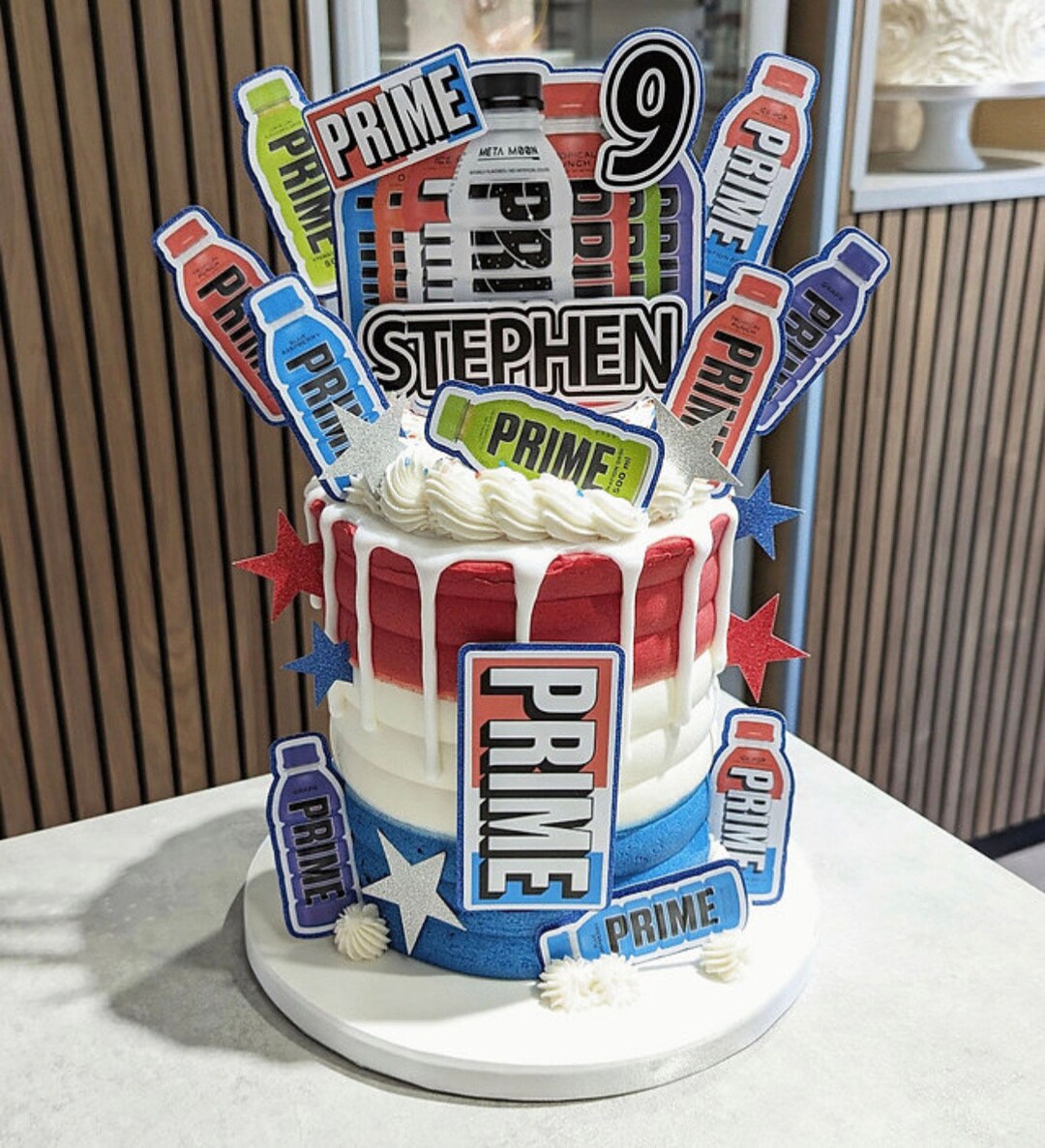 Prime Cake Topper Collection, Prime Cake, Prime Cake Topper - Etsy