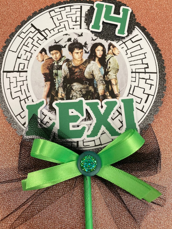 Maze Runner Cake Topper Maze Runner Cake Personalised Cake - Etsy
