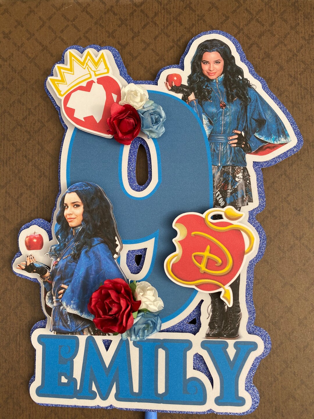 Descendants Cake Topper, Evie Cake Topper, Descendants Cake - Etsy