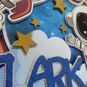 Space Cake Topper, Rocket Cake Topper, Astronomer Cake Topper ...