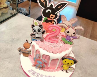 Bing Fondant Cake Topper - Etsy UK