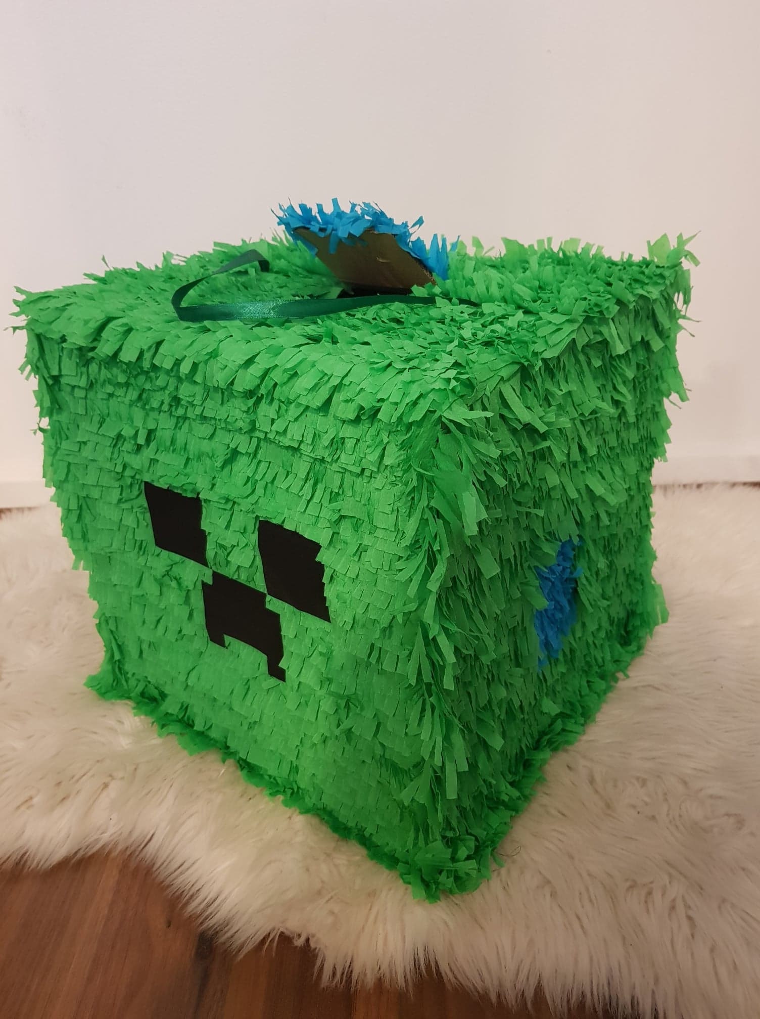 Minecraft Creeper Inspired Birthday Party Pinata - Etsy UK