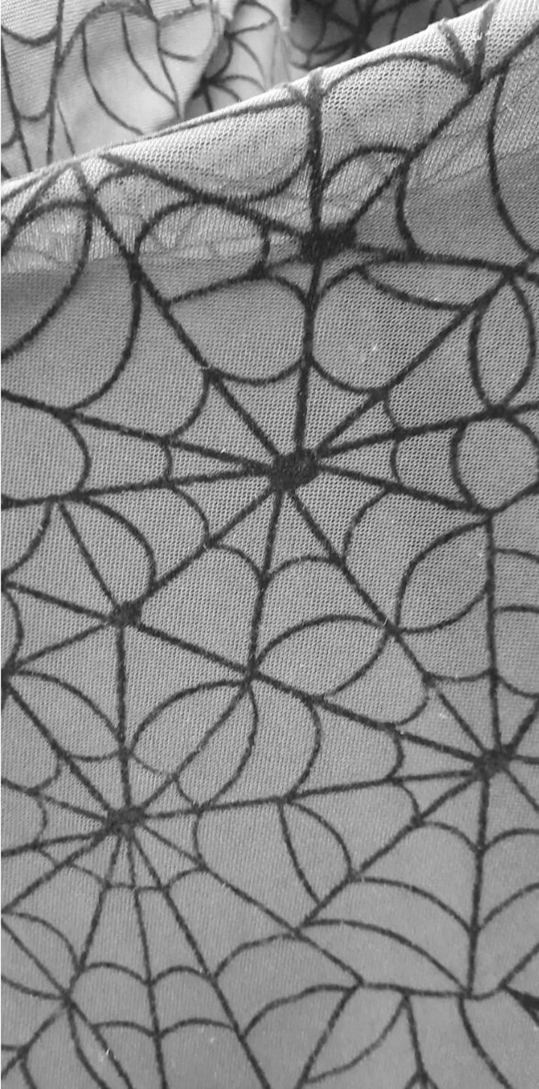 Halloween Themed Spider's Web Mesh Stretch Sheer Fabric - Etsy