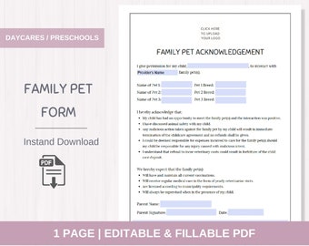 Pet Acknowledgement - Etsy