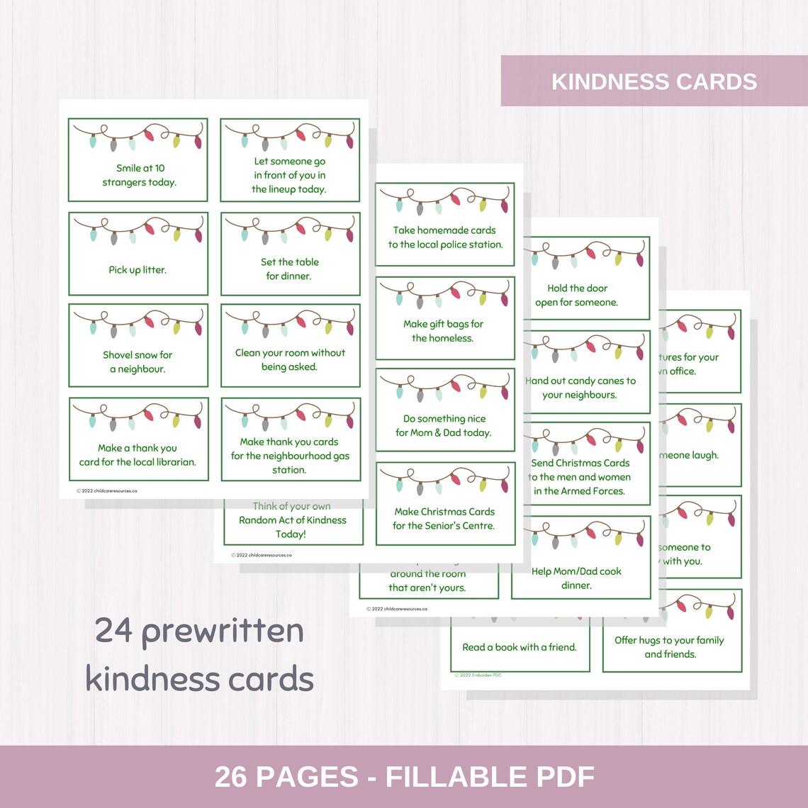 Christmas Elf Printable Prop Activity Bundle, Kindness Challenge, Elf ...