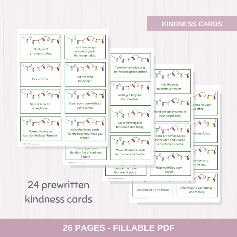 Christmas Elf Printable Prop Activity Bundle, Kindness Challenge, Elf ...