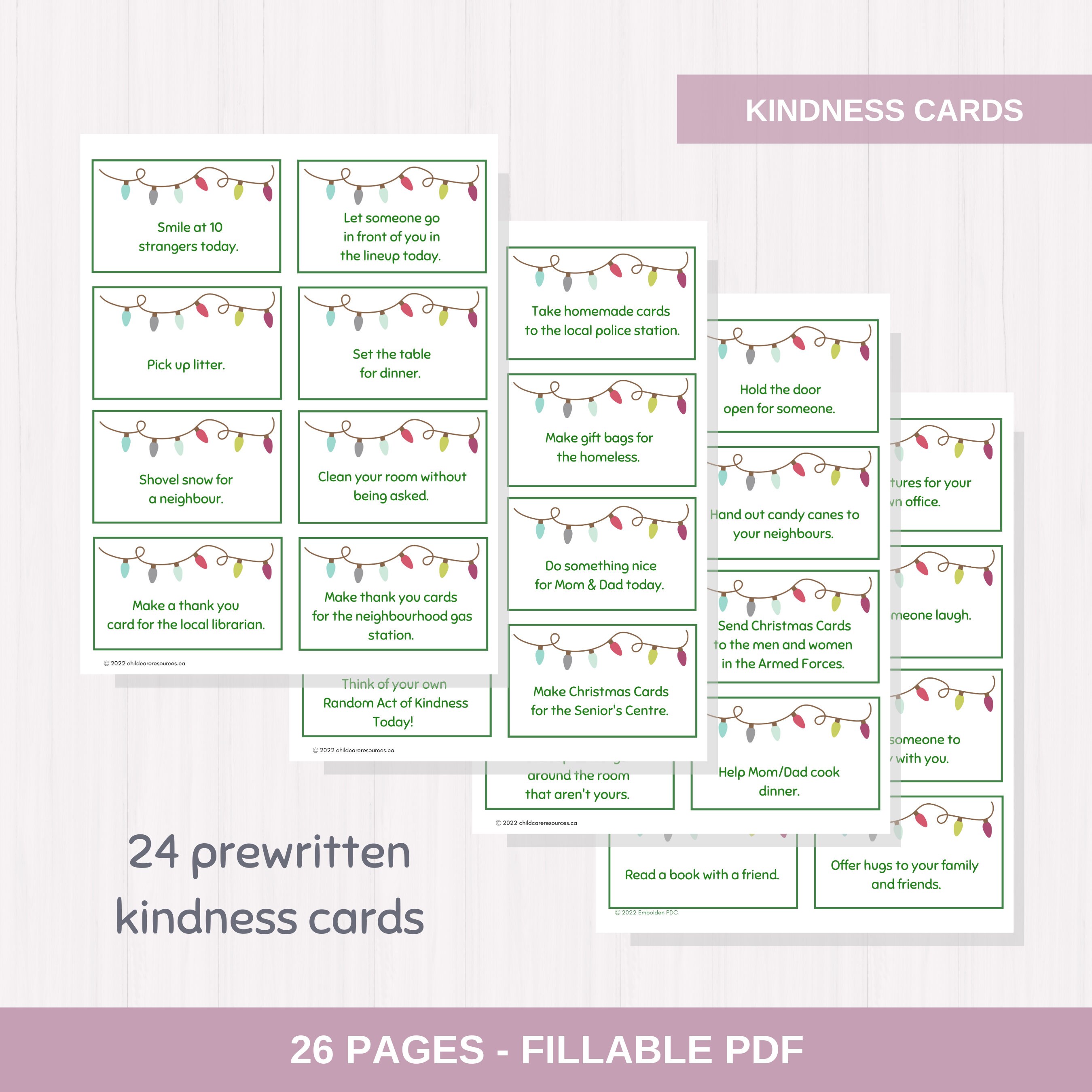 Christmas Elf Printable Prop Activity Bundle, Kindness Challenge, Elf ...