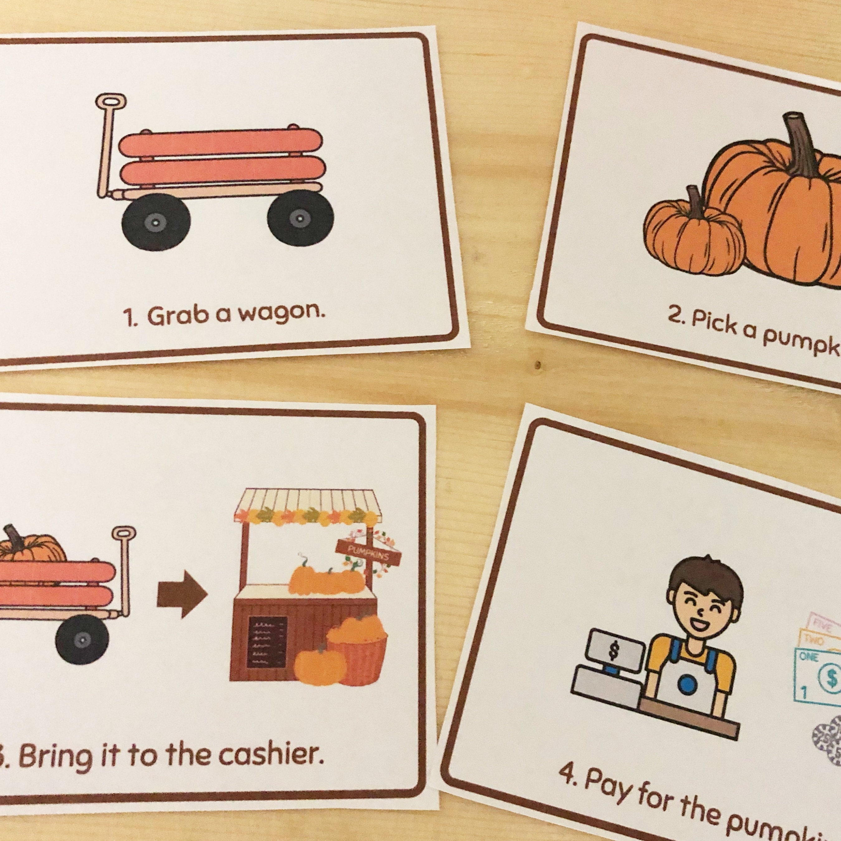 Pumpkin Patch Dramatic Play, Fall Autumn Pretend Play, Kindergarten ...