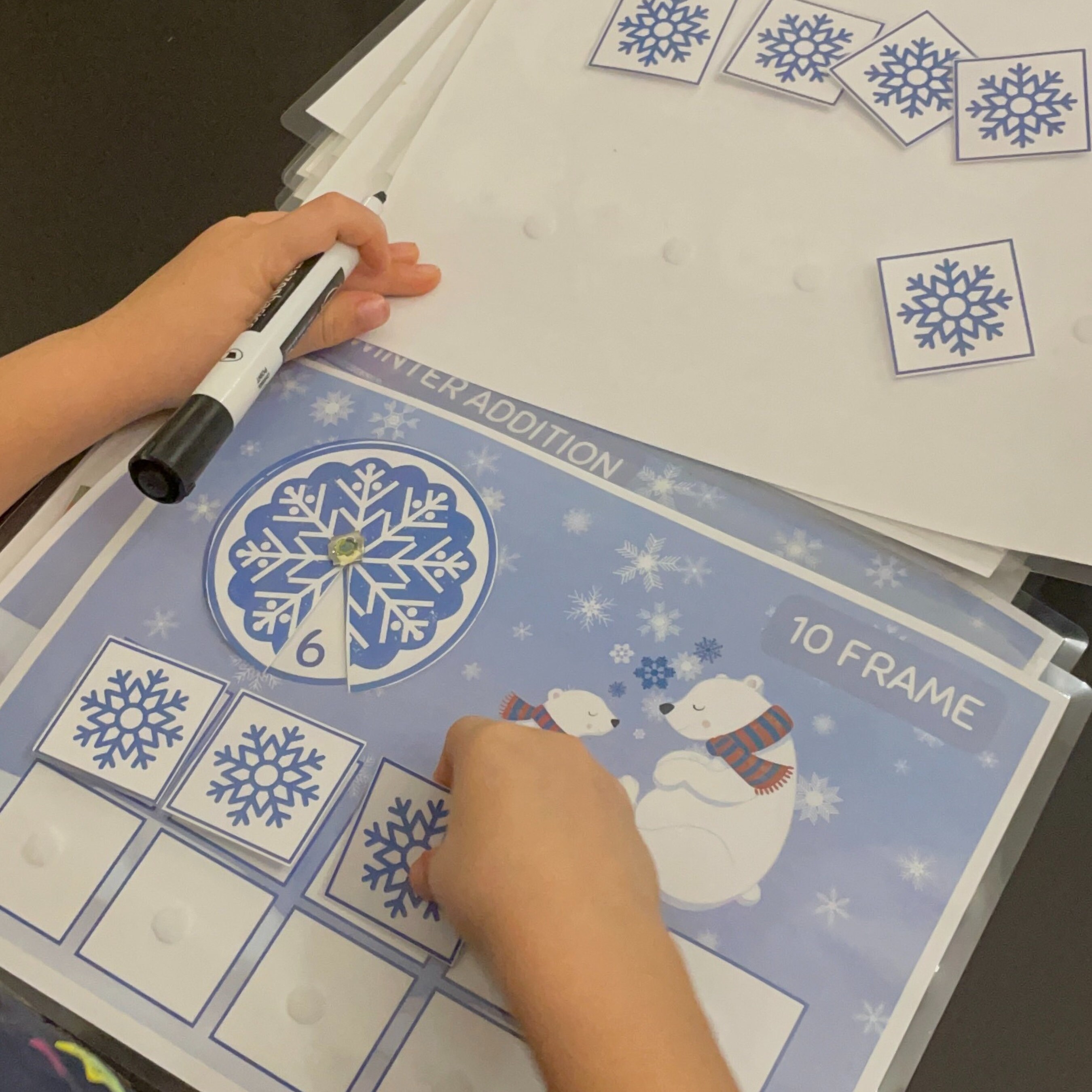 Winter Busy Book, Winter Activity Binder, 18 Activities, Matching ...