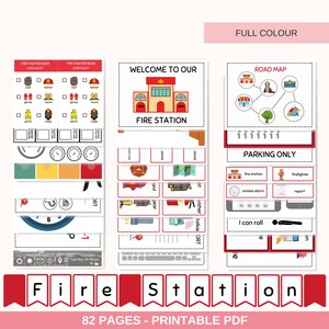 Fire Station Dramatic Play, Firefighter Pretend Play, Preschool Daycare ...