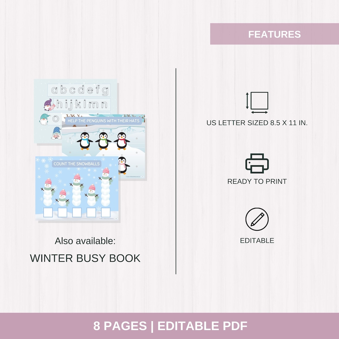 Snow Globe Winter Children's Craft | Preschool Kindergarten Activity ...