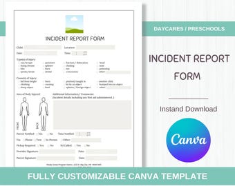Transportation Permission Agreement Form, Canva Template, Fully ...