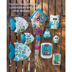 Handmade Ceramic Unique Windows,hand-painted Gift Idea,terracotta ...