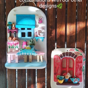 Handmade Ceramic Unique Windows,hand-painted Gift Idea,terracotta ...