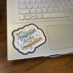 Sticker - Motivational Quote Sticker | Vinyl Waterproof Stickers ...