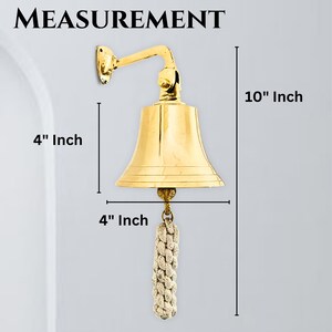Personalized Brass Door Bell. Engraved With Your Message Perfect for ...