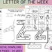 Letter of the Week Bundle Preschool Curriculum Alphabet - Etsy