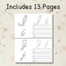 Printable Color and Trace and Write Cursive Alphabet Worksheets ...